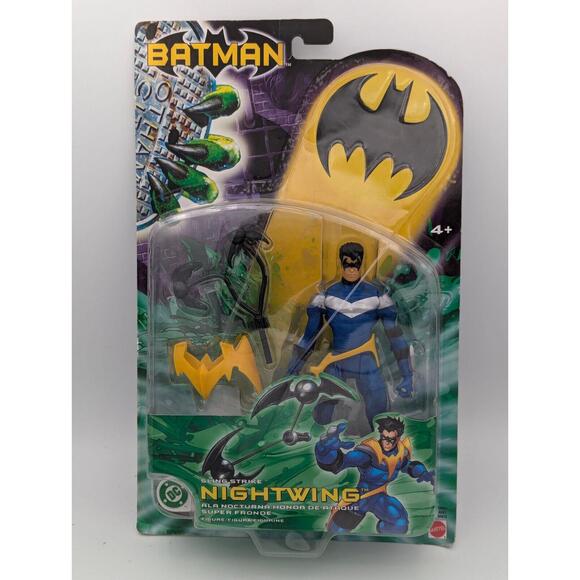 Mattel | Toys | Batman Sling Strike Nightwing 6 Action Figure Complete ...